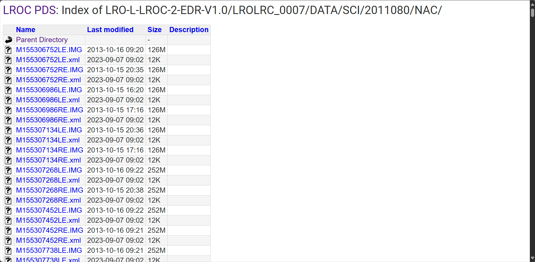 月球陨石坑数据库 | Das Blog von BugBubbles